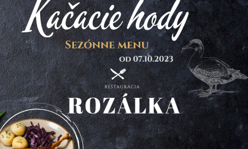 Kačacie hody na Rozálke | Rozálka